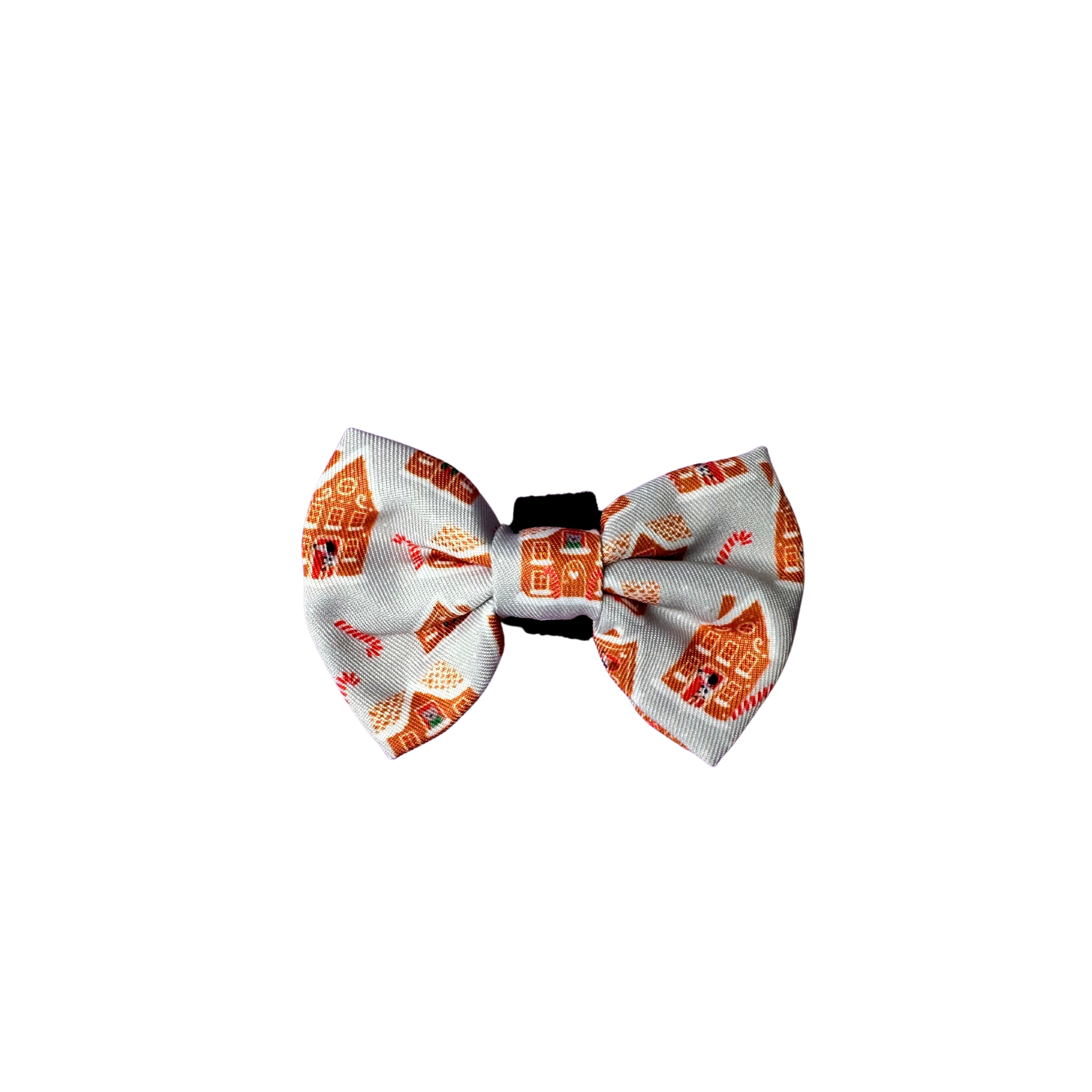 Bow Tie - Christmas gingerbread candy cane – House Of Hugo